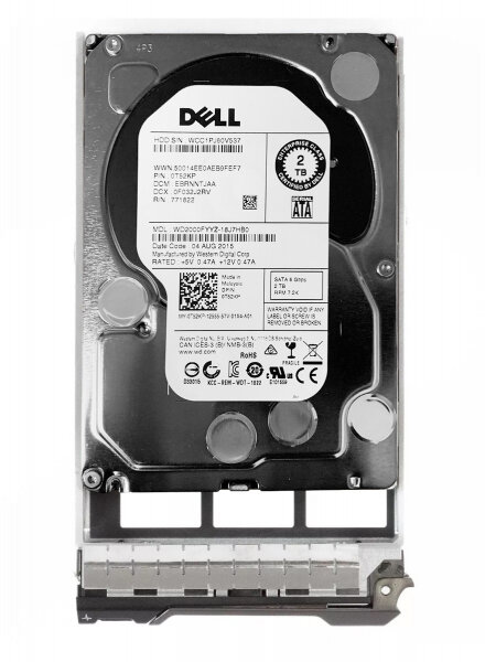 Жесткий диск Dell WD2000FYYZ-18J7HB0 2Tb 7200 SATAIII 3.5" HDD