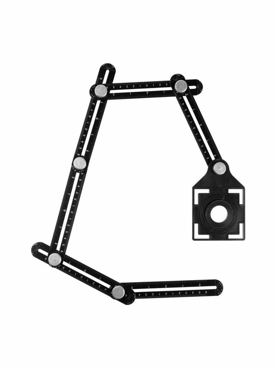 Многофункциональная складная линейка для сверления