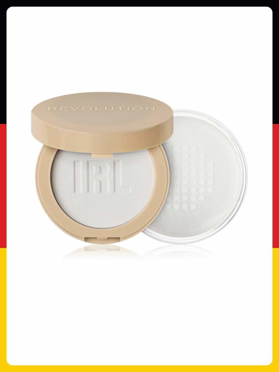 Пудра Makeup Revolution IRL Filter Mattifying Powder 2 in 1 Translucent, 13 г
