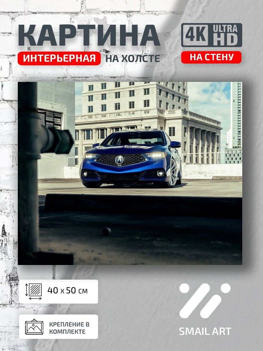 Картина на холсте интерьерная 40 на 50 на стену TLX Premium для офиса атмосфера