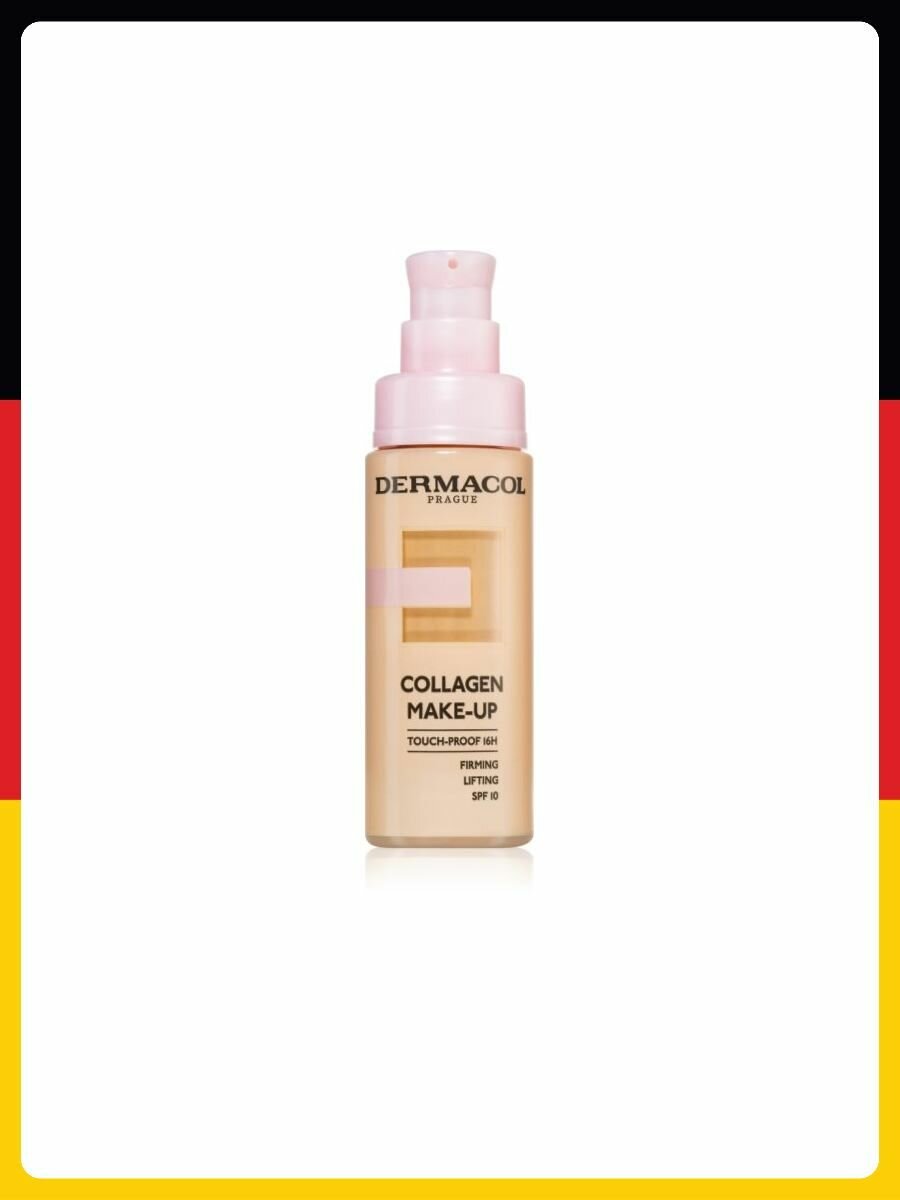 Тональная основа Dermacol Collagen moisturizing make-up with smoothing effect 4.0 Tan, 20 мл