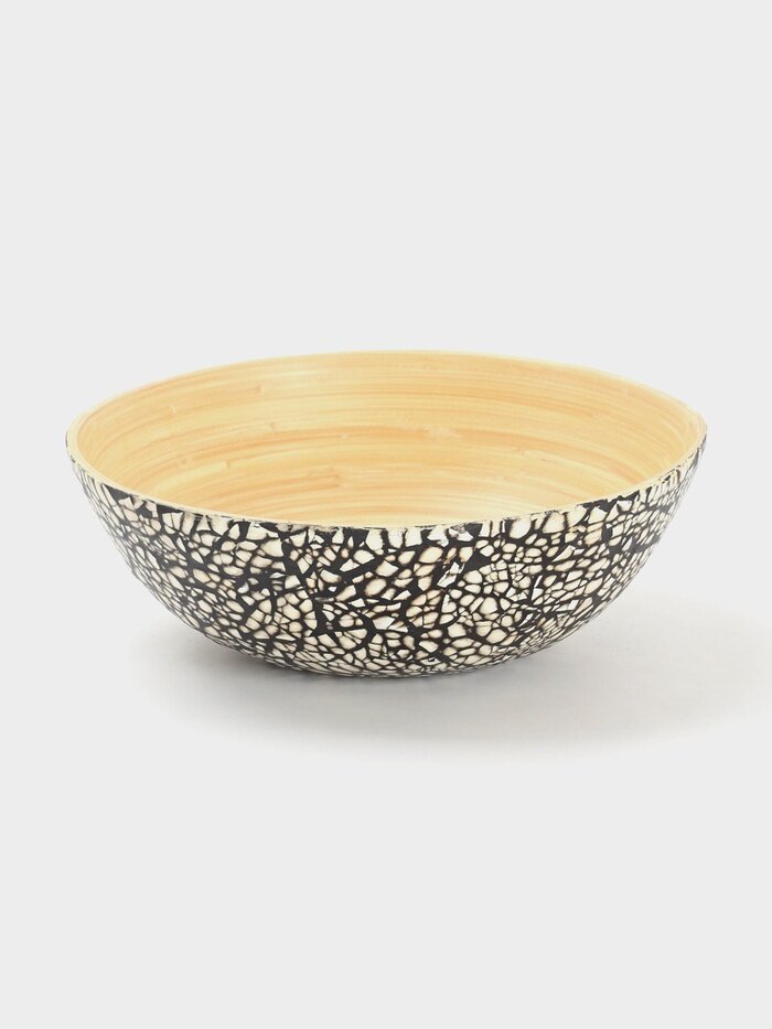 Миска, 25×25×8 см (± 1 см), бамбук