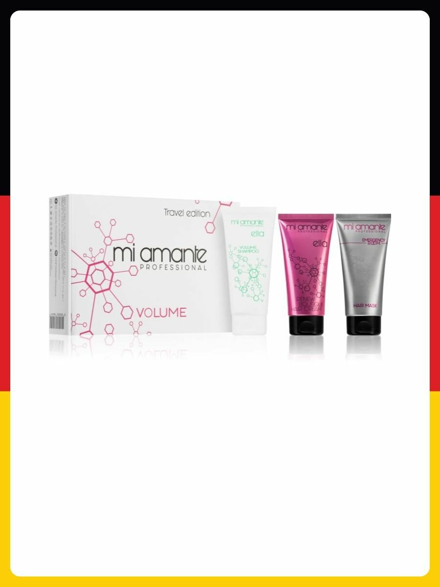 Косметический набор для волос MIAMANTE Ella Volume Travel Set for more hair volume