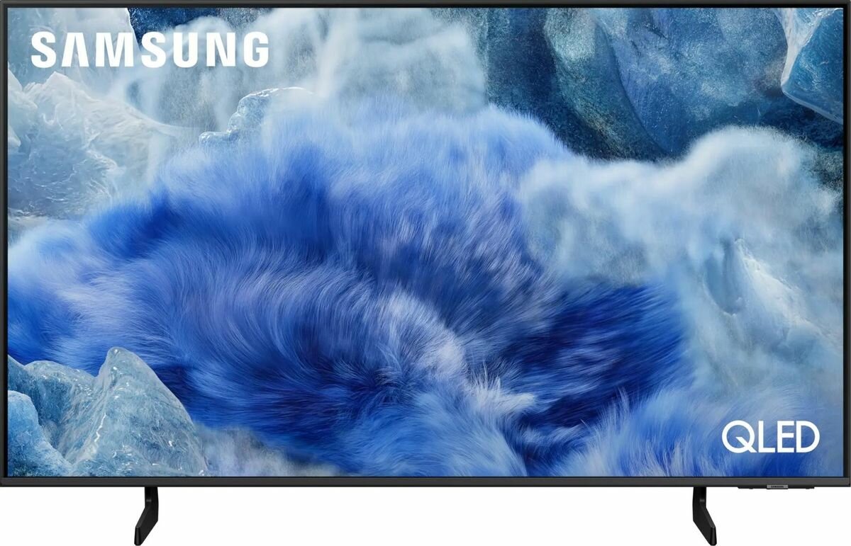 43" Телевизор Samsung QE43Q8FAAUXRU Neo QLED, 4K Ultra HD, темно-серый, смарт ТВ, Tizen OS