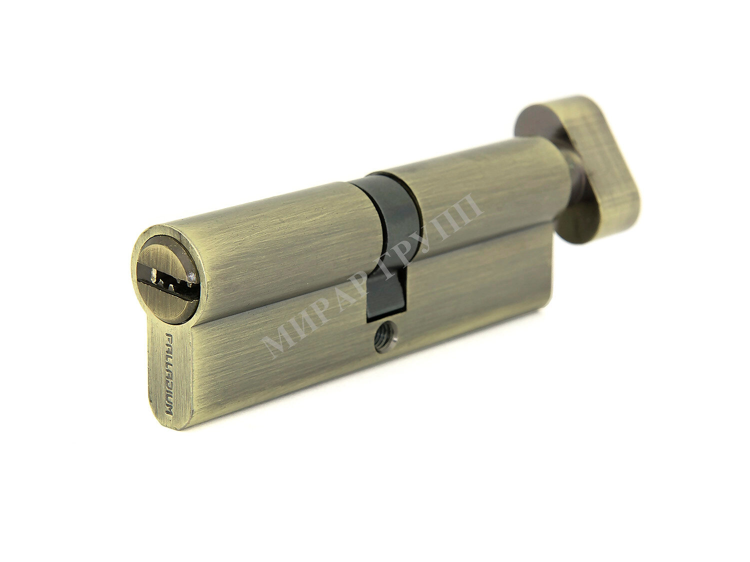Цилиндровый механизм Palladium 90 C BK античная бронза