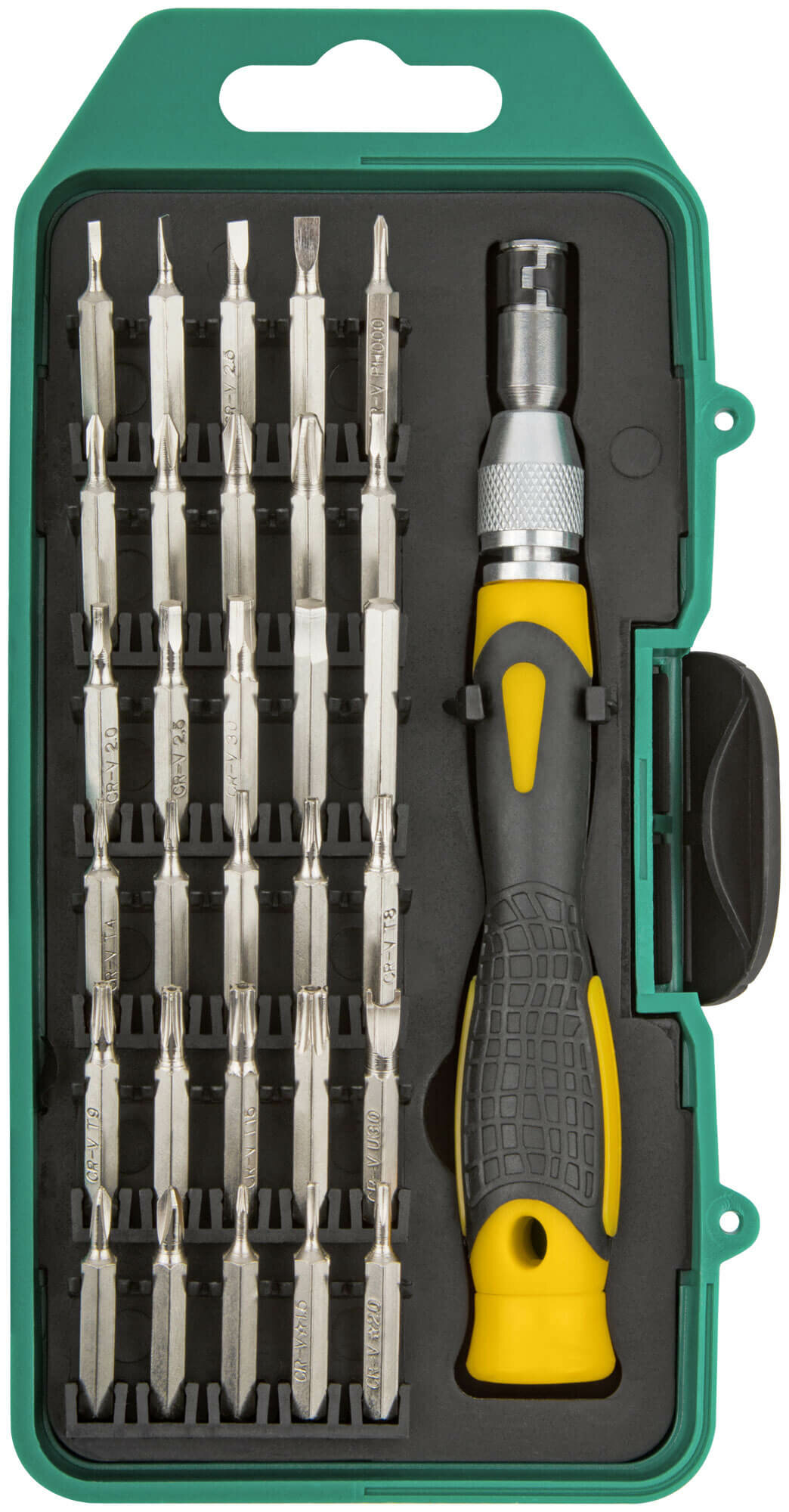 Отвертка с битами для точных работ FIT 56189 (30шт)