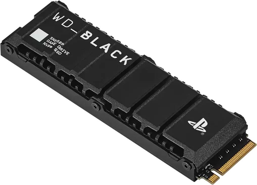 Накопитель SSD 4TB WD Black SN850P, M.2 2280, PCI-E 4x4, R/W - 7300/6600 MB/s 3D-NAND (Works with PS5)