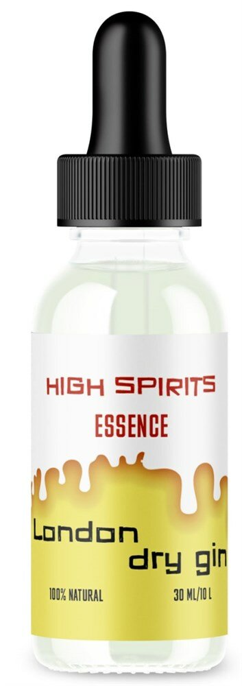 Эссенция для улучшения вкуса High Spirits London dry Gin (Лондонский сухой джин) на 10 л