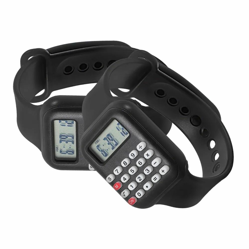 2 Штуки Калькуляторные Часы, Для Игр, Из PVC