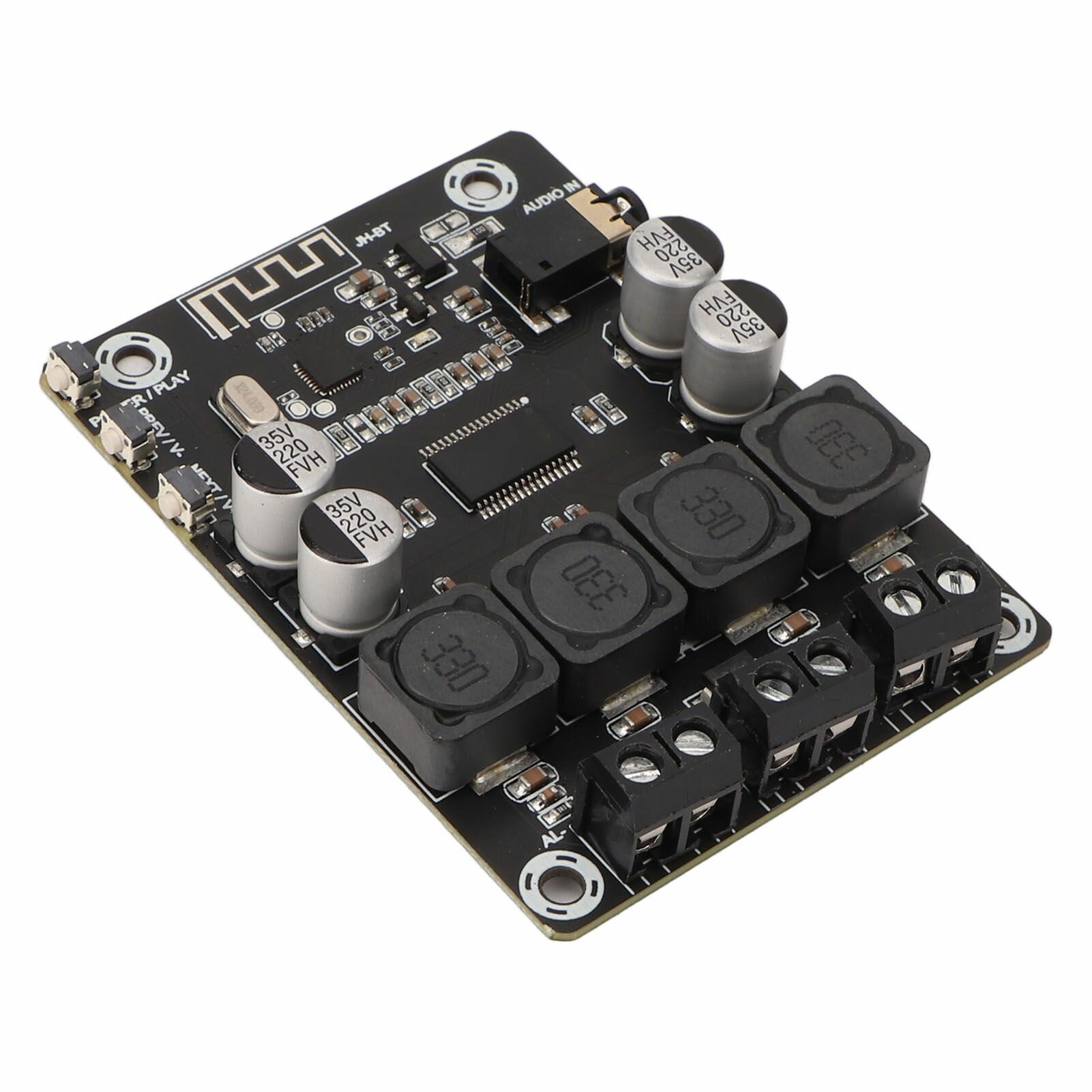 Усилитель Bluetooth 45W, 2 канала, 1228В, модуль DIY