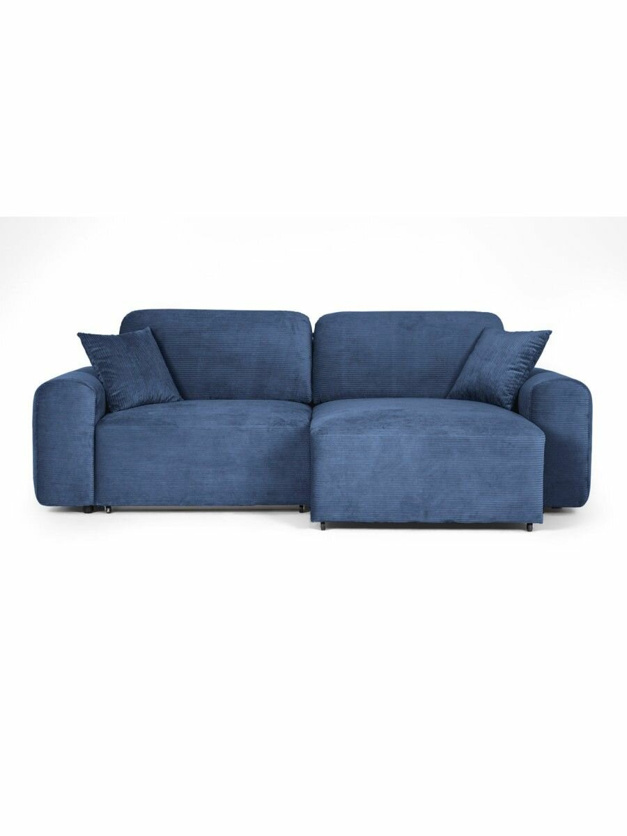 Диван-кровать угловой Askona (Аскона) Раклет-Тк. Cilium Indigo, еврокнижка