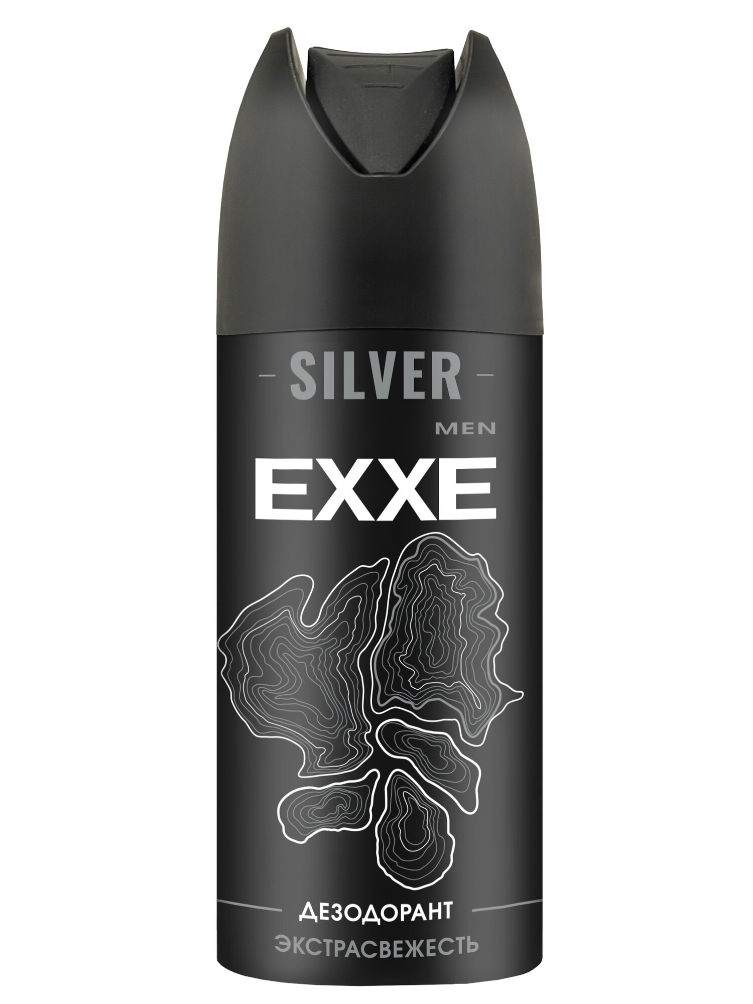 Дезодорант-антиперспирант Exxe Men Silver Экстрасвежесть, аэрозоль, 150мл