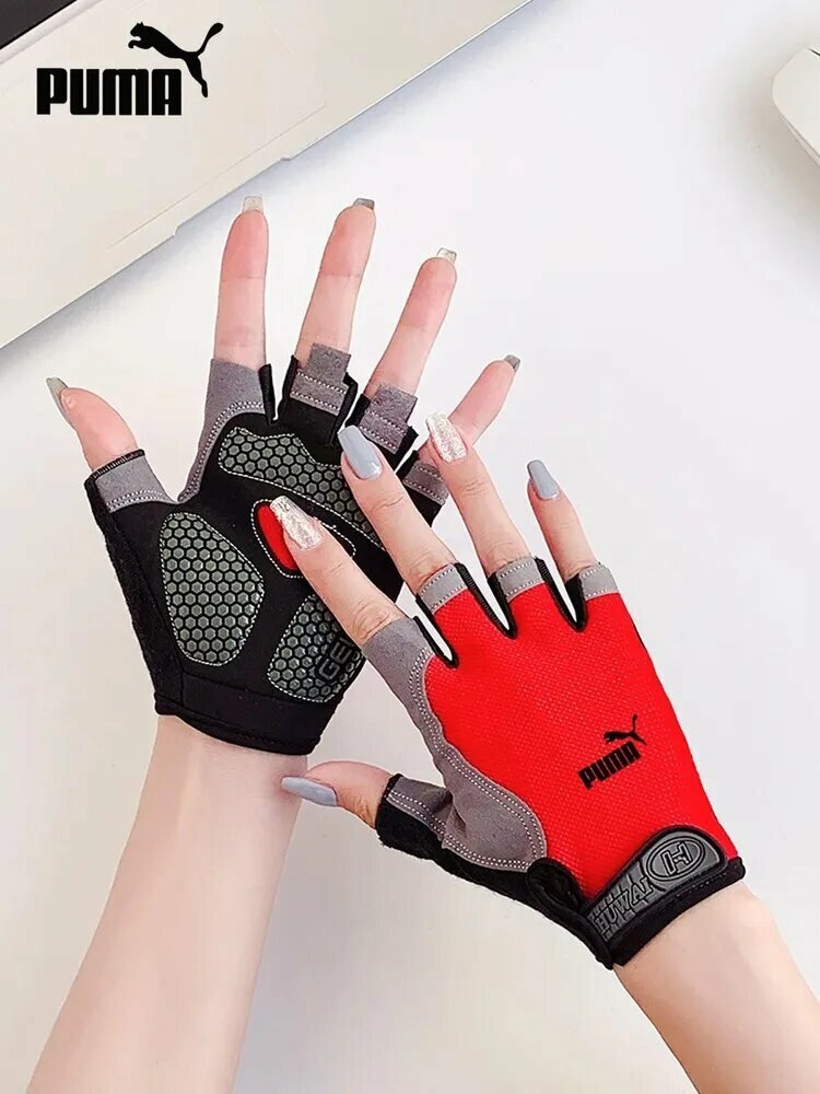 PUMA Перчатки для фитнеса, легкой атлетики, размер: L