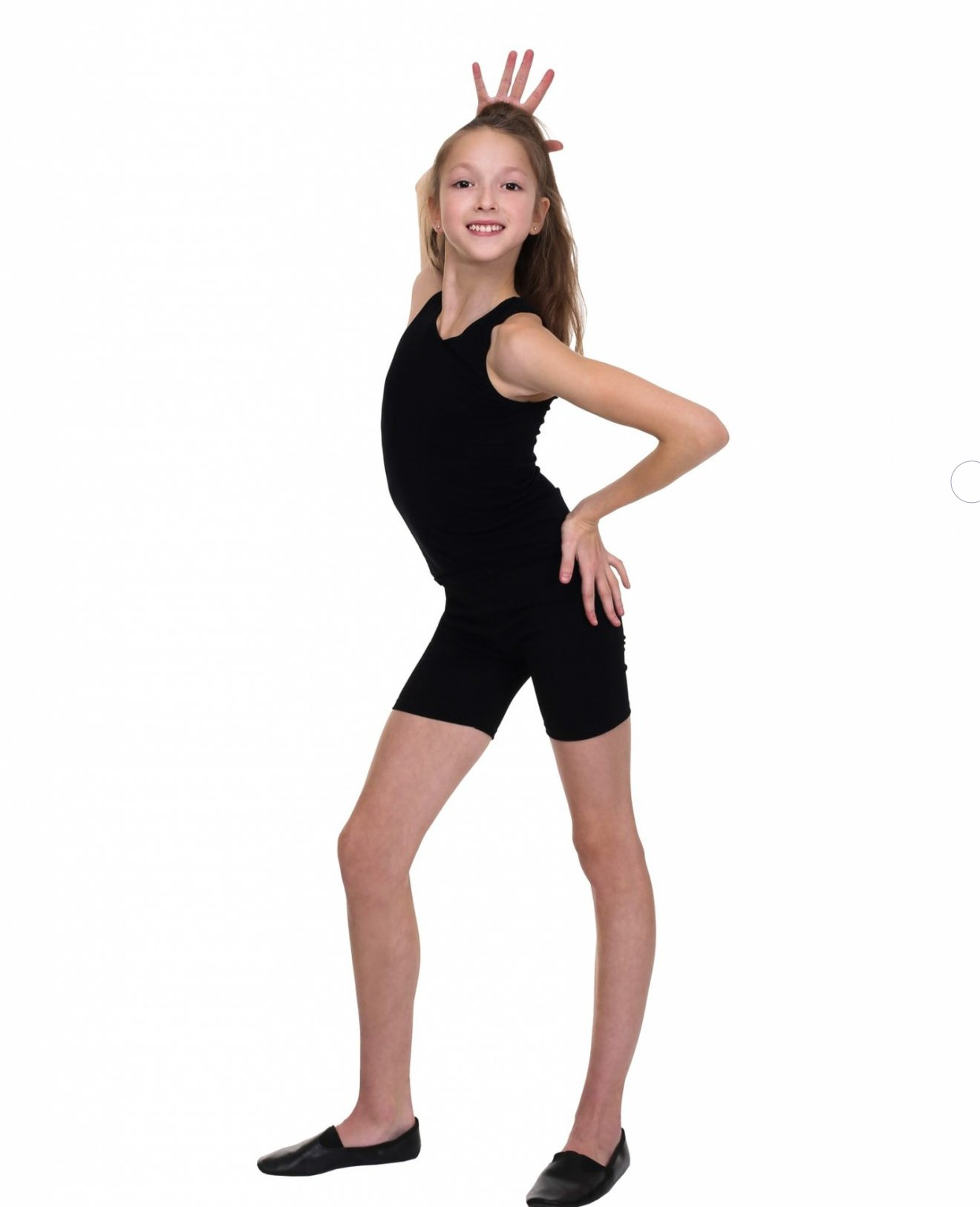 Шорты для гимнастики и танцев узкие