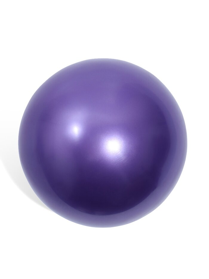 Мяч для художественной гимнастики FIG Металлик, диаметр 15см, цвет фиолетовый 10964158