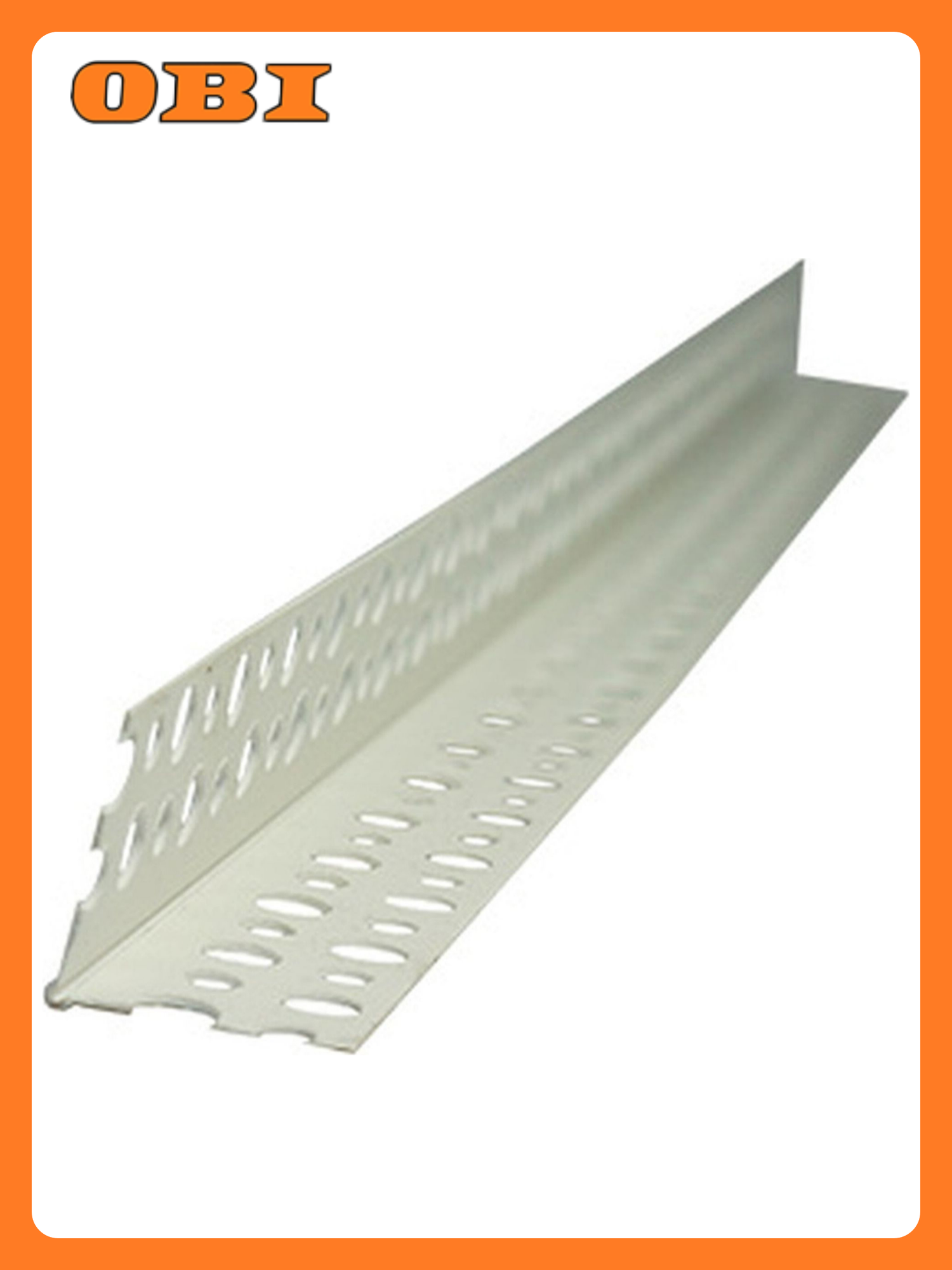 Профиль угловой ПВХ 3000x25x25 мм