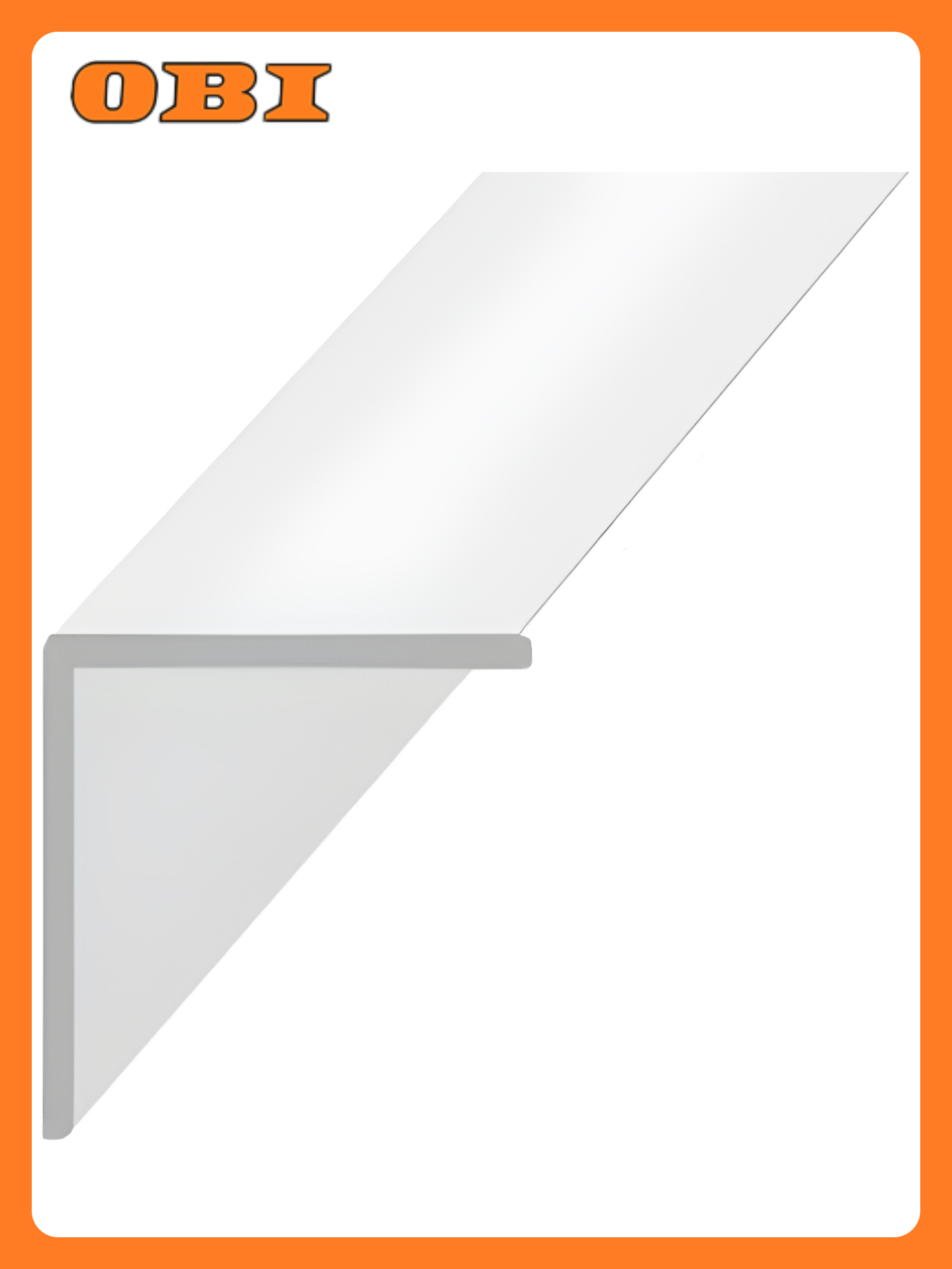 Уголок ПВХ Stella 20х20х2700мм белый (50шт)