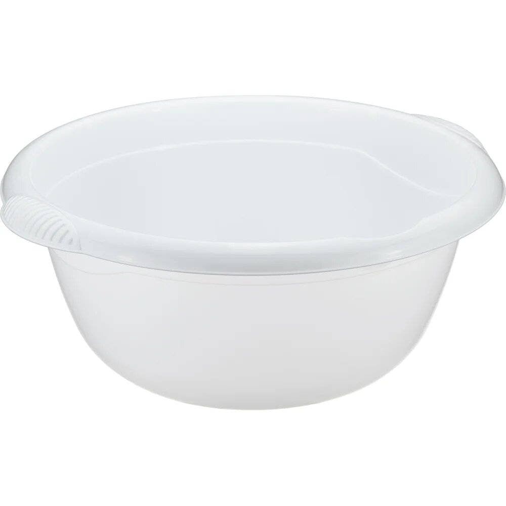 Таз IDEA 6.5л белый М 2505 М 2505 Белый, 6.5 л, из полипропилена