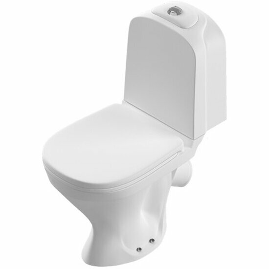 Унитаз-компакт Sanita Luxe CLASSIC SL ТМ CSCSLCC01060611, сиденьем из термопласта, системой soft close, clip up