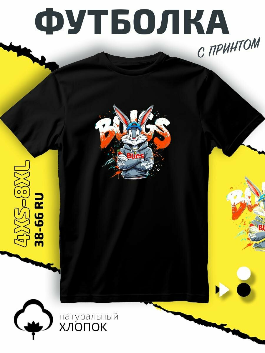 Футболка Багз Банни Looney Tunes главный