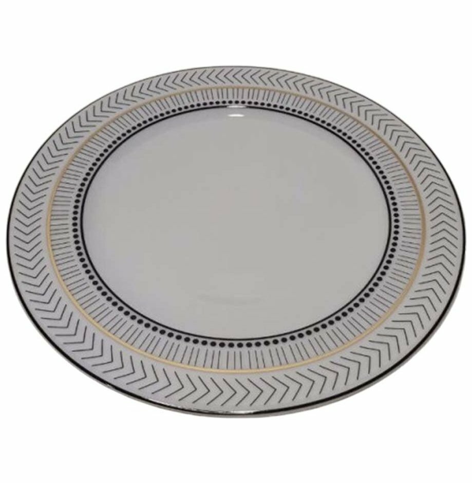 Тарелка 19 см Cmielow "Дженни /Art Deco золото" -3 / 369235