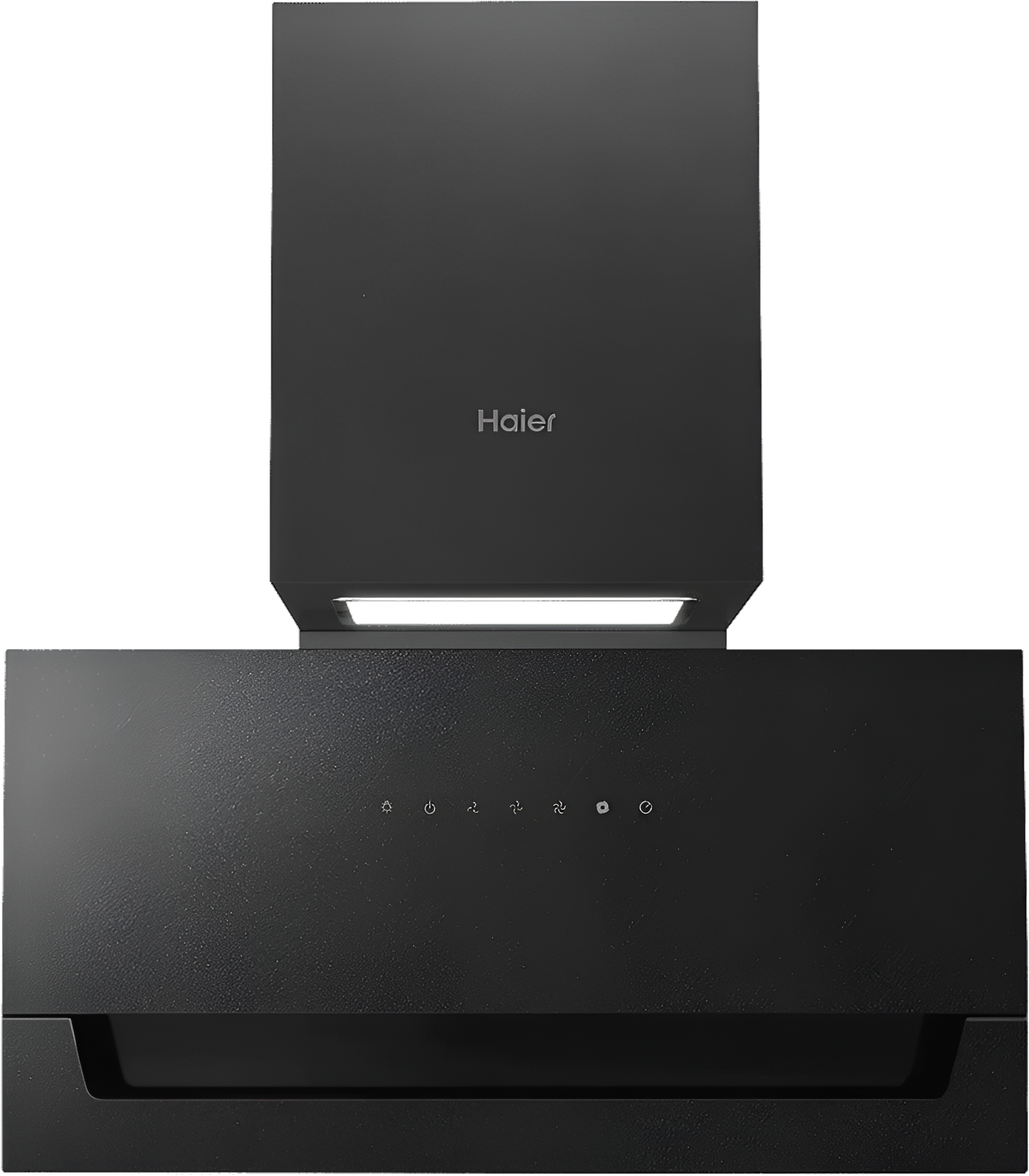 Встраиваемая вытяжка Haier HVX-W682CB, 4 скорости, Mощность, 670 м³/ч, светодиодное освещение