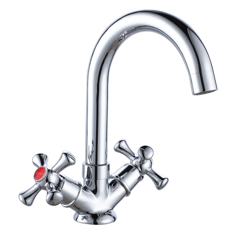 Смеситель для раковины Voda LGN26, хром