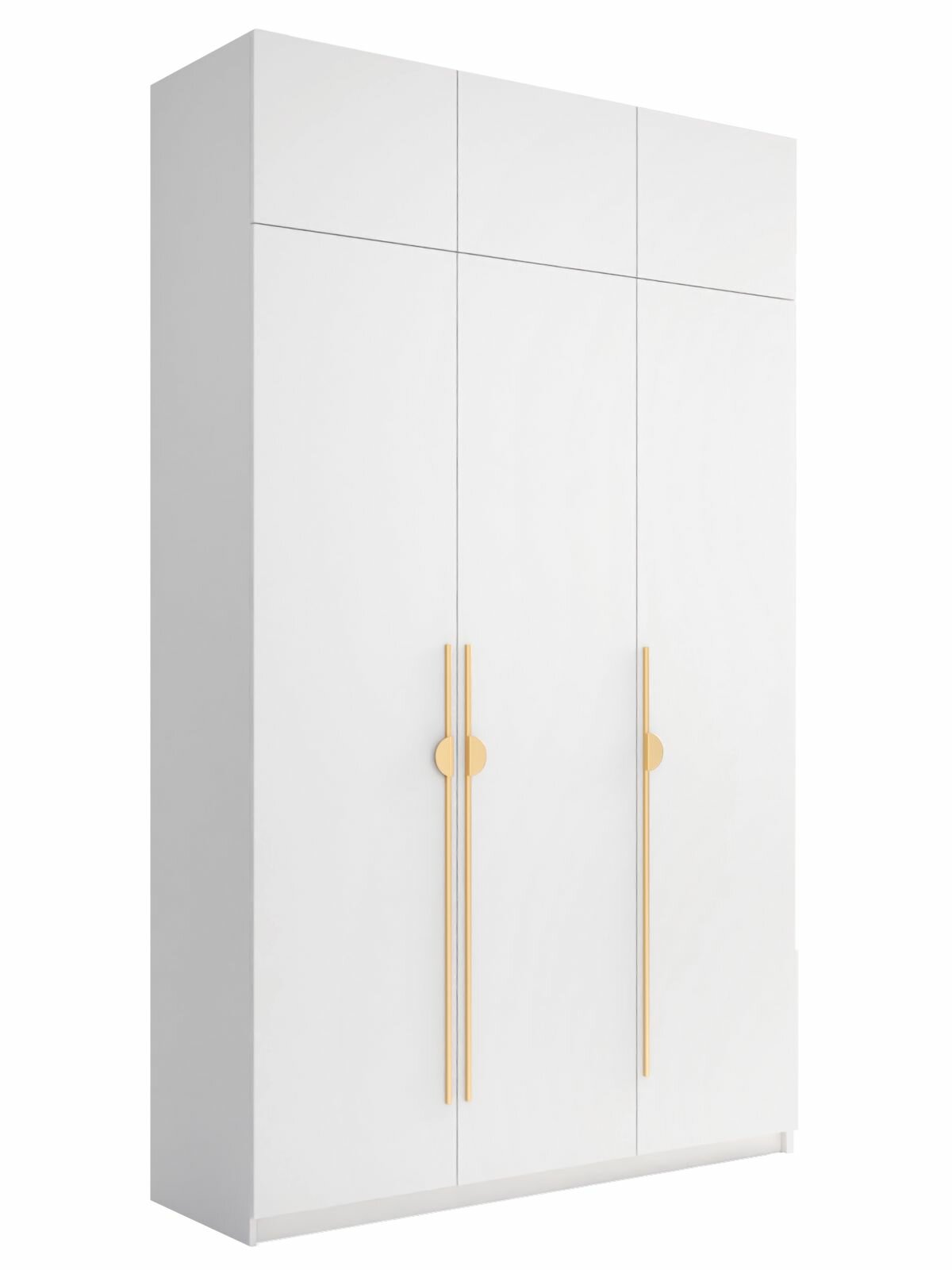 Шкаф для одежды распашной Лорена Голд 280 см х 110 см х 40 см