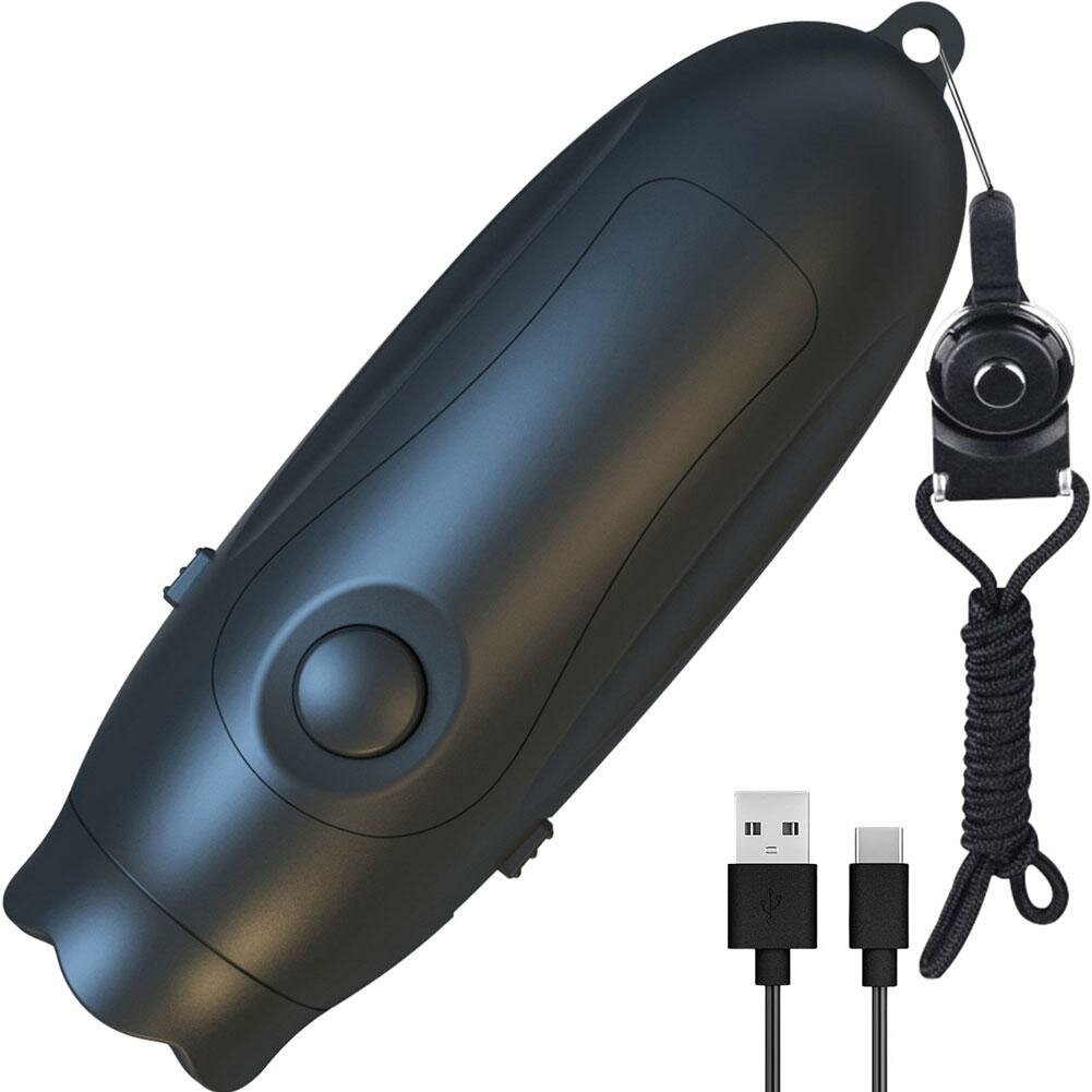 Электронный свисток с USB-зарядкой, аварийный свисток для судьи, учителя, для спортивных игр на свежем воздухе и кемпинга