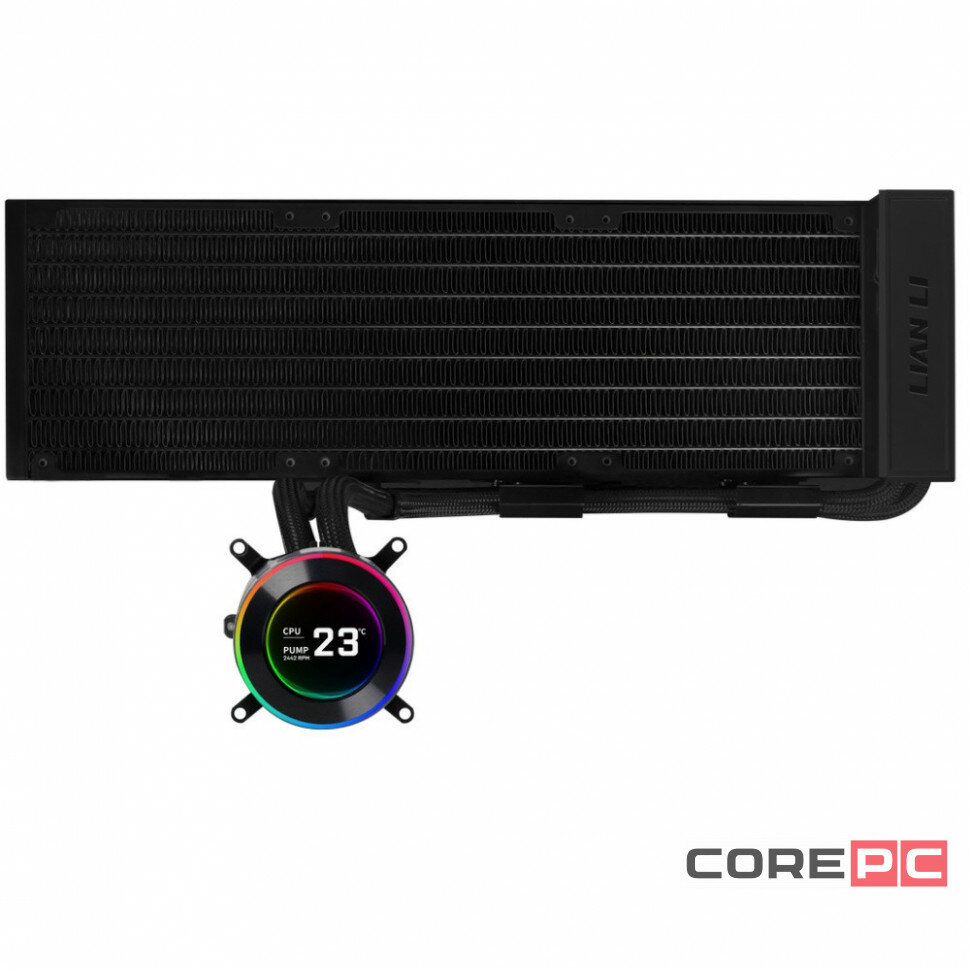 Система жидкостного охлаждения для процессора Lian Li HydroShift II LCD-C 360N Black (GHS2LCD36B) (G89. GHS2LCD36B. R0)