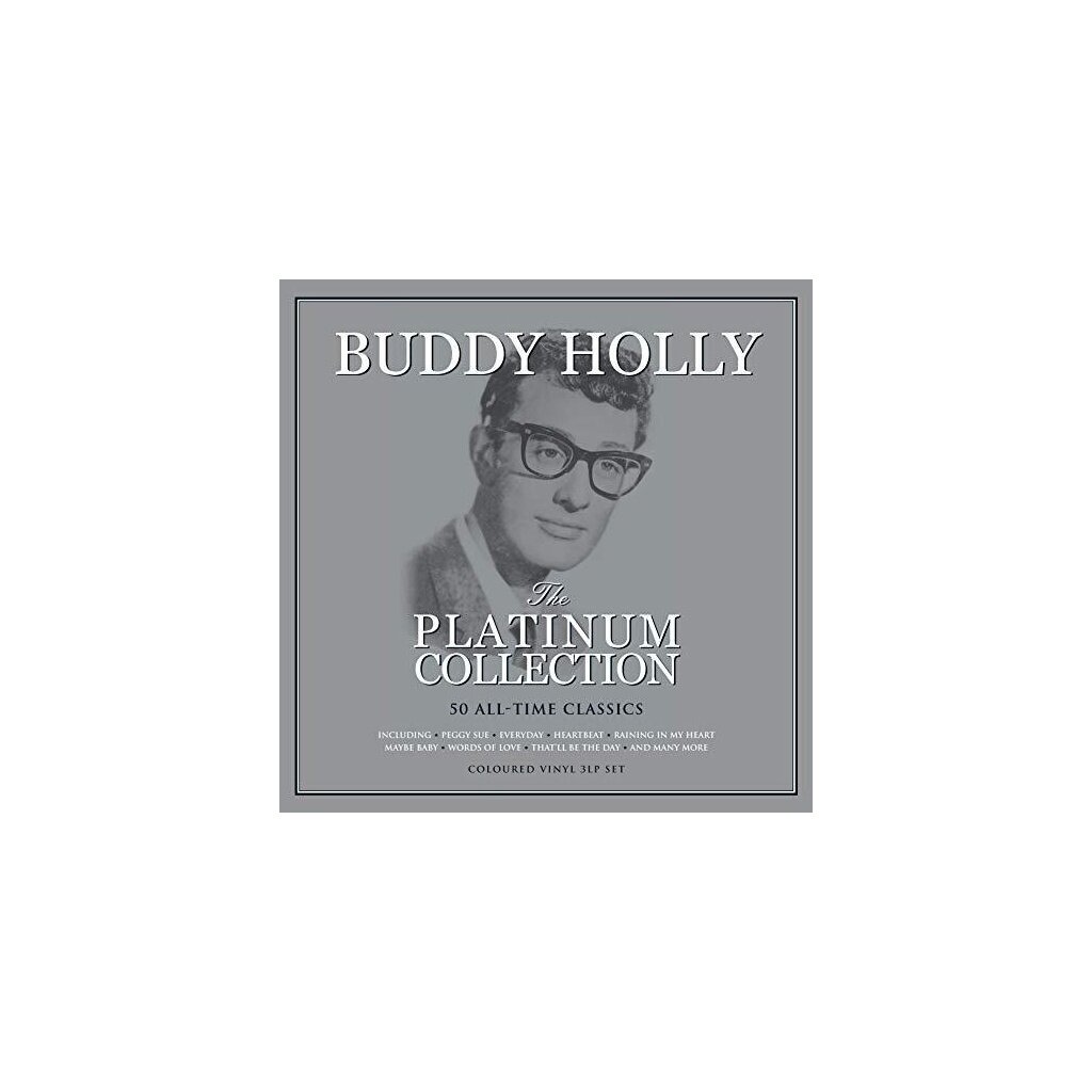 Виниловая пластинка HOLLY, BUDDY - Platinum Collection (White Vinyl) (3Lp) (3 LP)
