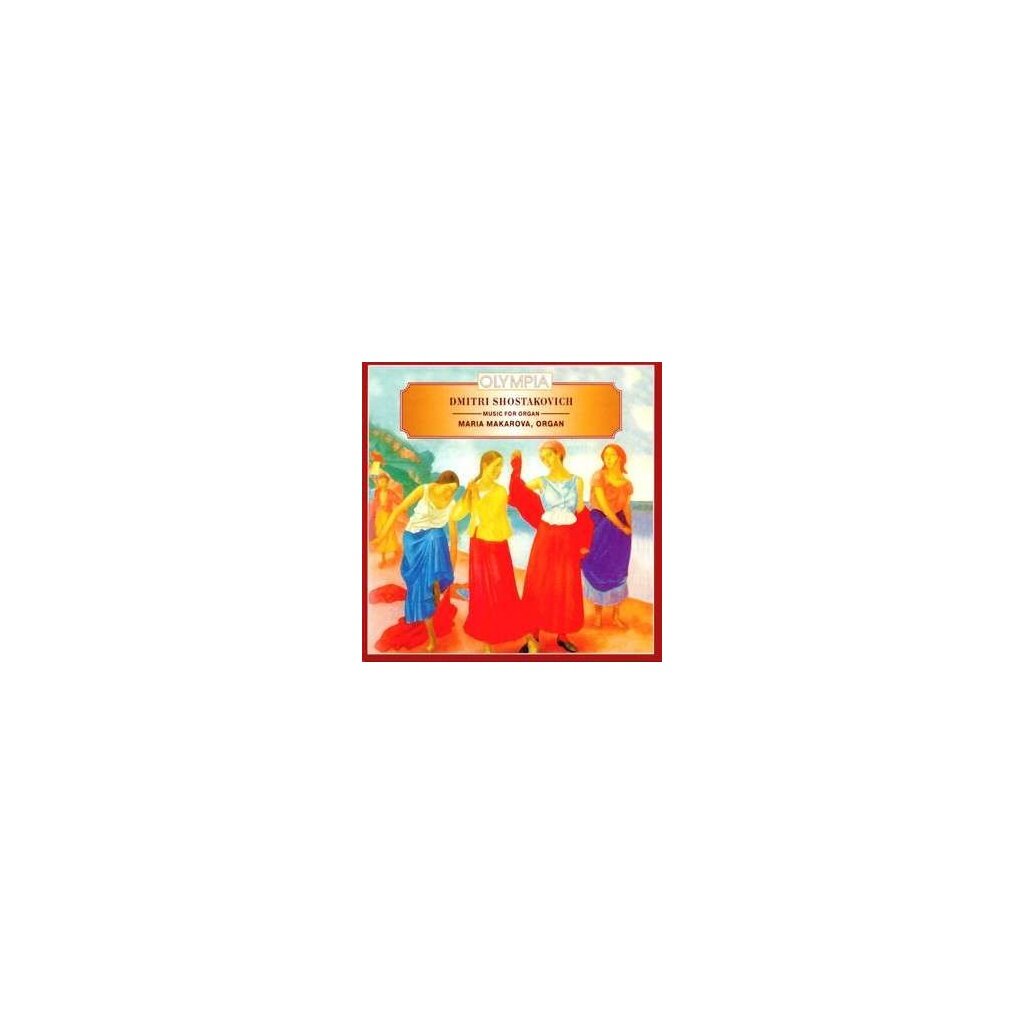Диск Шостакович, Музыка для органа - Мария Макарова, орган (1 CD)