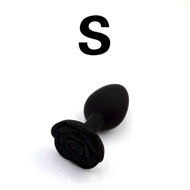 Розы силиконовые забавные анальные пробки задний двор стимул анус SM для взрослых Альтернативные игрушки флирт Товары