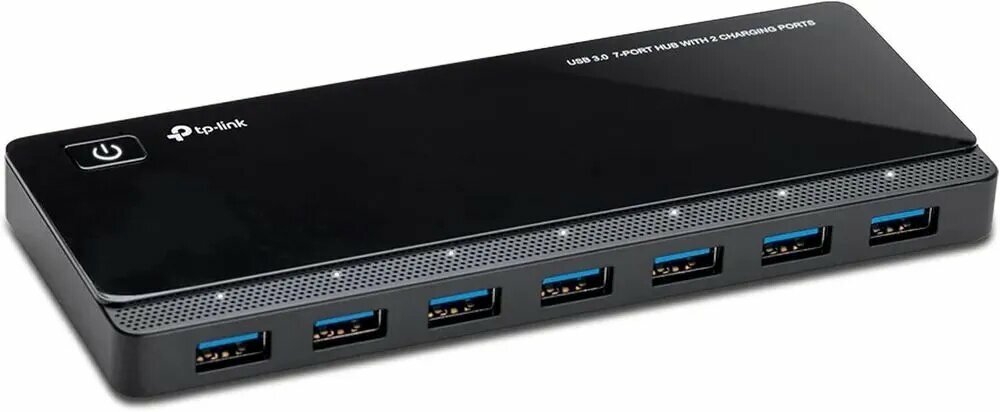 USB концентратор 7-port USB 3.0 TP-Link UH720, чёрный
