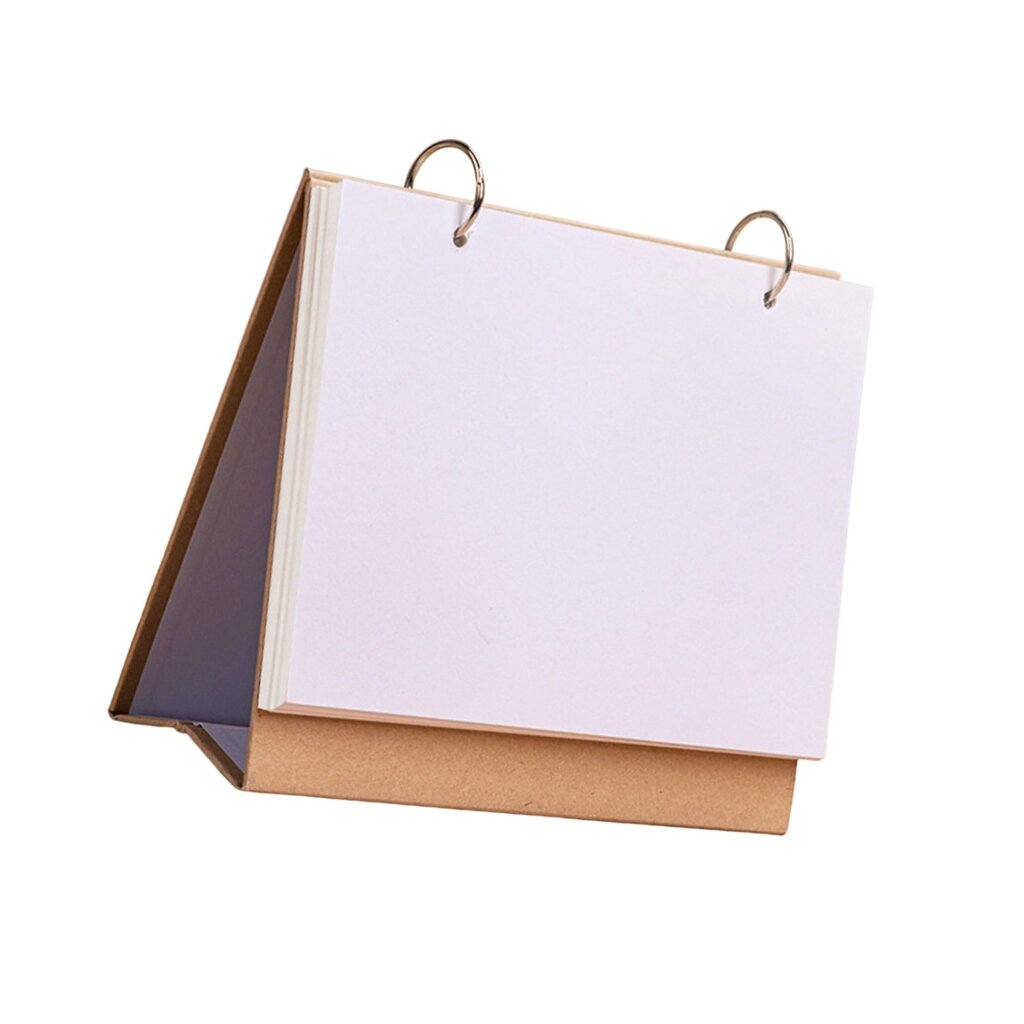 Пустой календарь на 13 страниц для создания творческих альбомов с ручной росписью