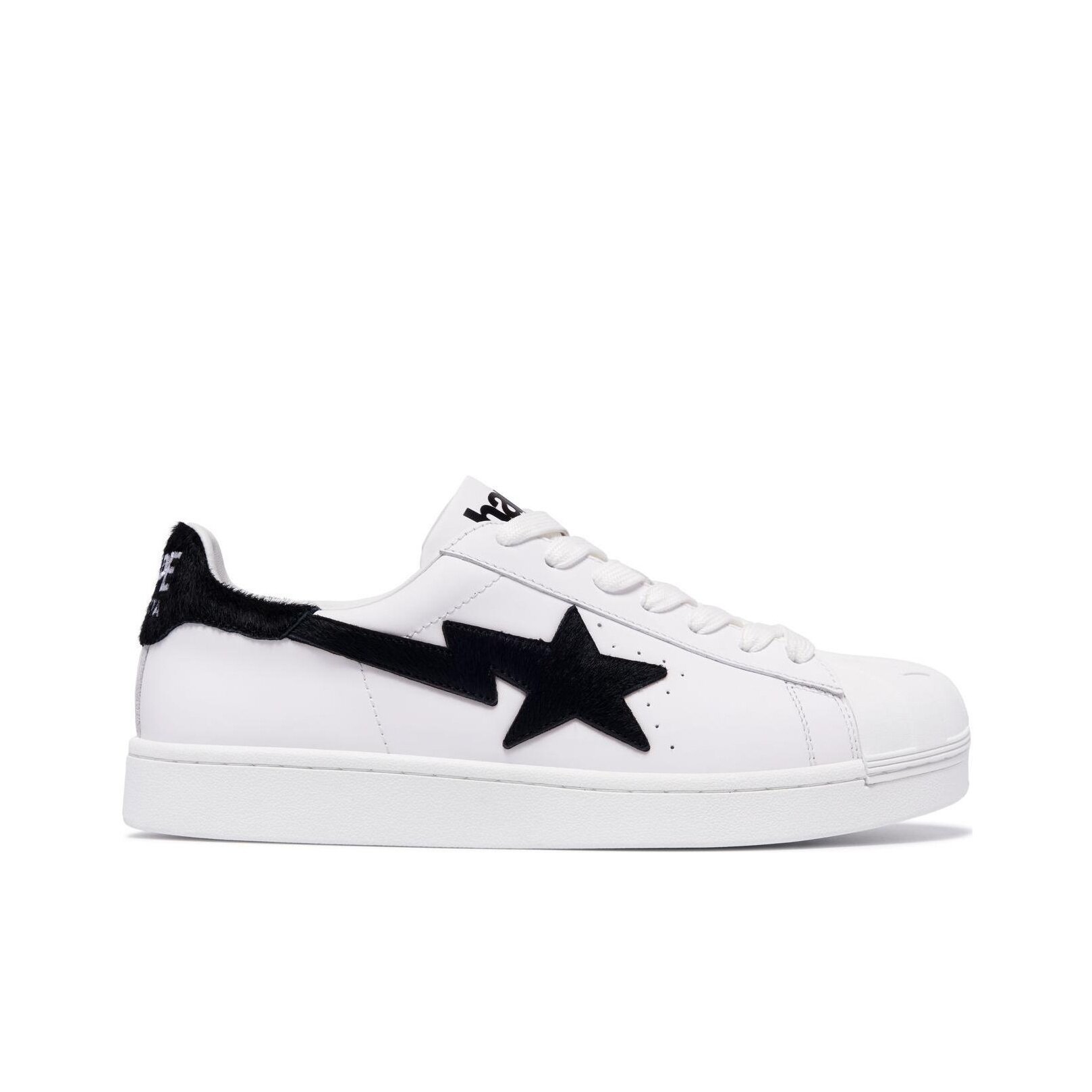 Кроссовки A BATHING APE SKULL, размер EU 45 стопа (29CM), белый, — фото 1