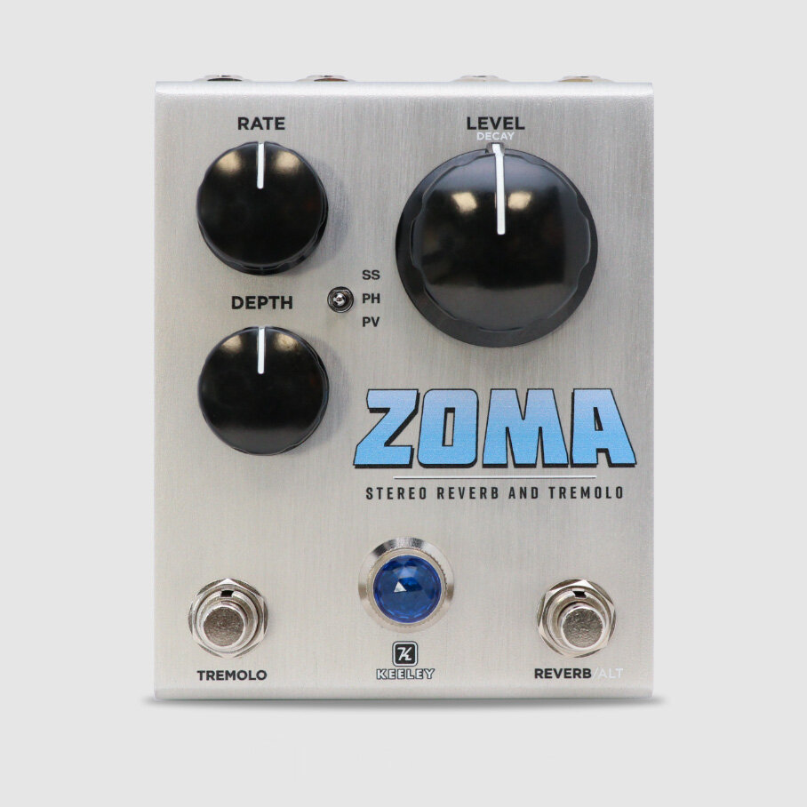 Keeley Electronics Zoma Stereo Reverb and Tremolo