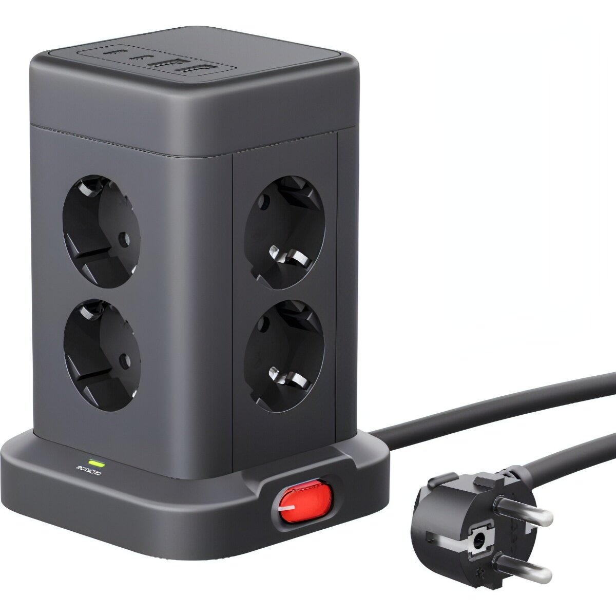 Сетевой фильтр Defender ILS 453 3 м, 8 розеток