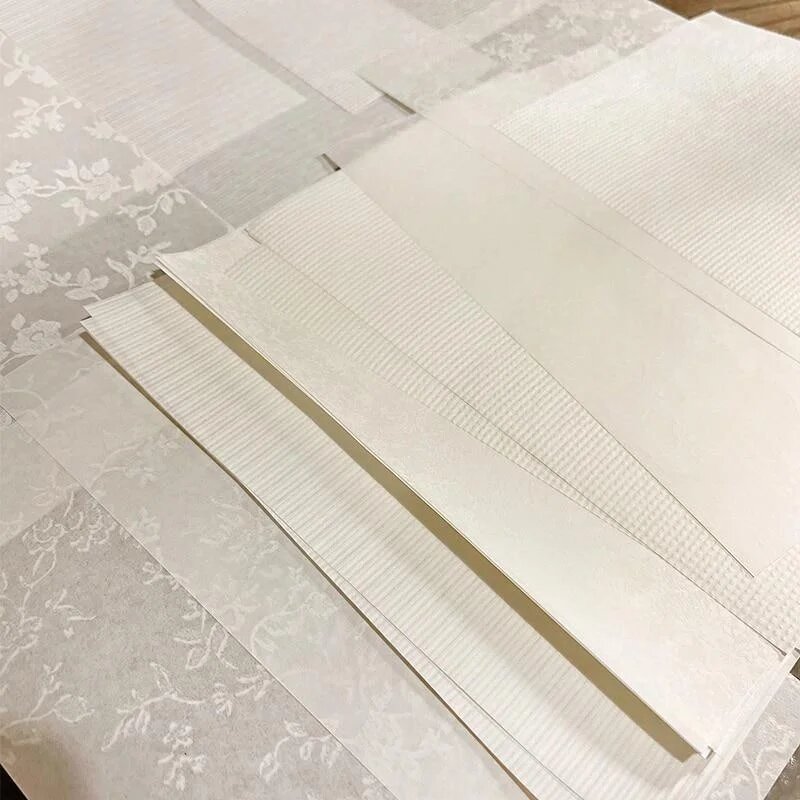 20 листов формата А5, текстура тканевой бумаги с розовым узором, необычный пакет карт премиум-класса, легкая поделка