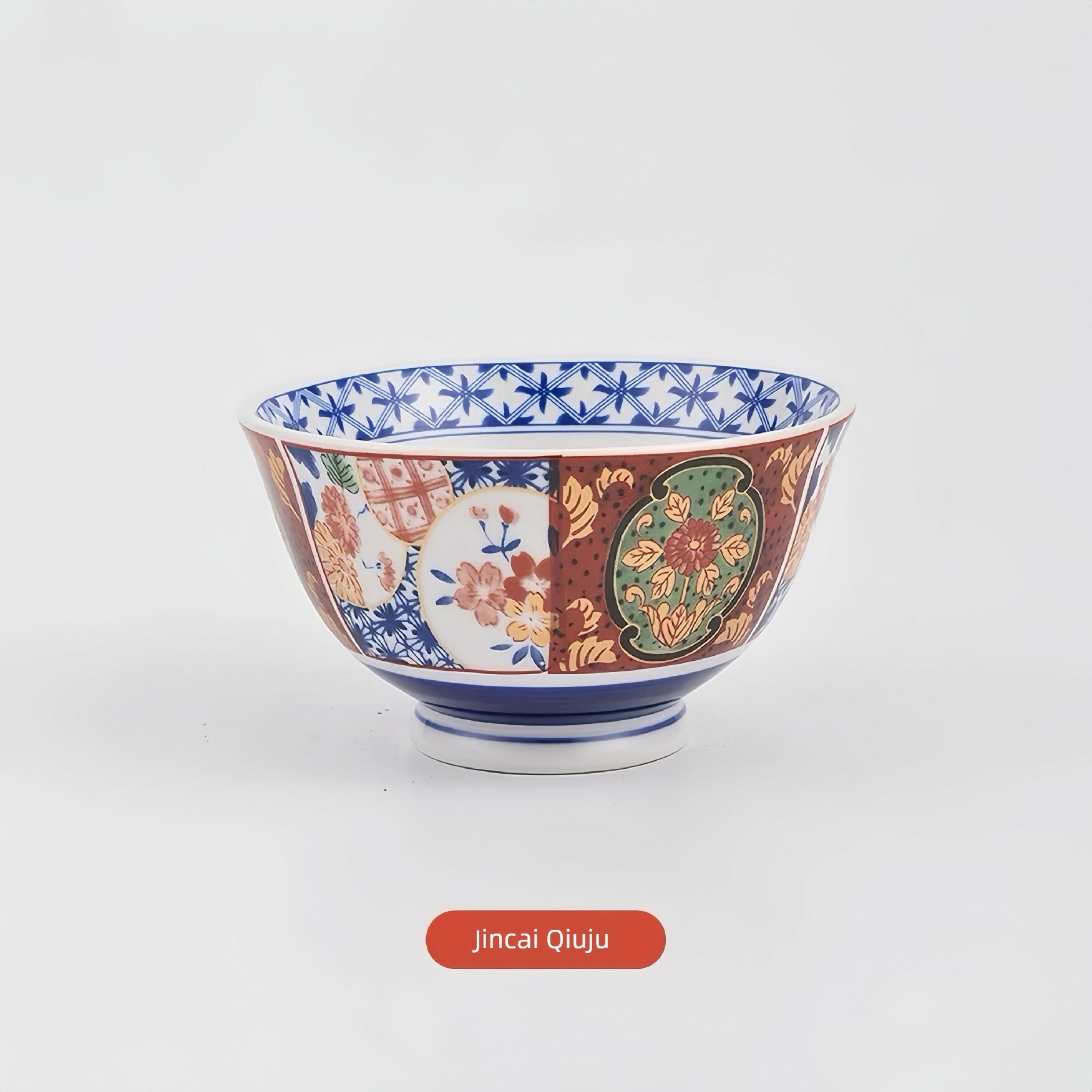 Японская посуда доступная роскошная ретро миска для риса керамическая миска для супа салатница миска для закусок миска