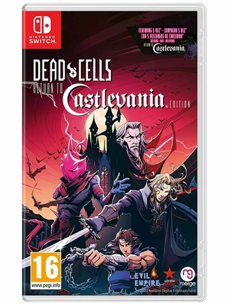 Эксклюзивное издание Dead Cells Return to Castlevania для Nintendo Switch на английском языке
