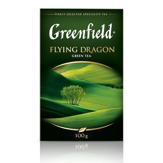 Чай Greenfield Flying Dragon 100 г, листовой зеленый