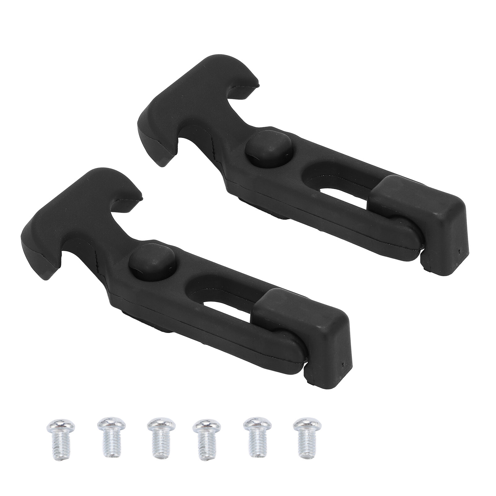 2pcs Rubber Cood Catch T Renge Elastic Hasp Гибкие защелки с винтами для набора инструментов