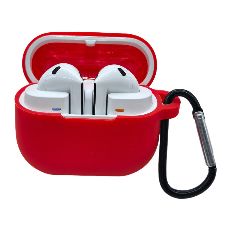 Премиум силиконовый чехол для наушников Samsung Galaxy Buds3 и Buds3 Pro с креплением и OPP-пакетом