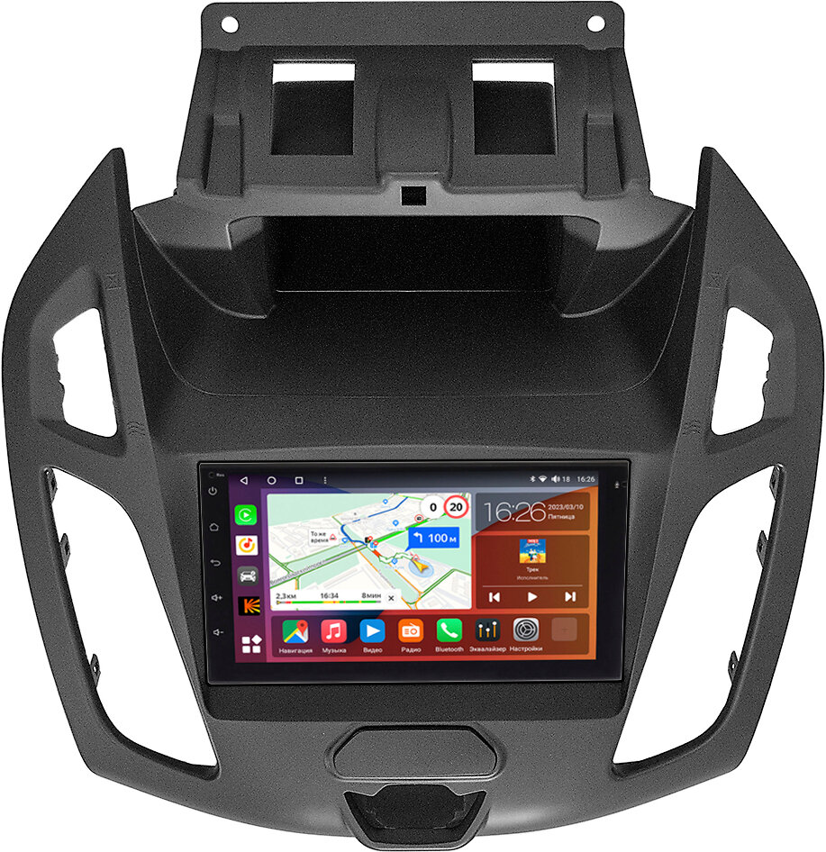 Штатная магнитола Ford Tourneo Connect 2, Transit Connect 2 2012-2018 Canbox Logic-i3 5731-RP-11-615-484 Android 13 (4G-SIM, 6/128, DSP, QLed, 360)
