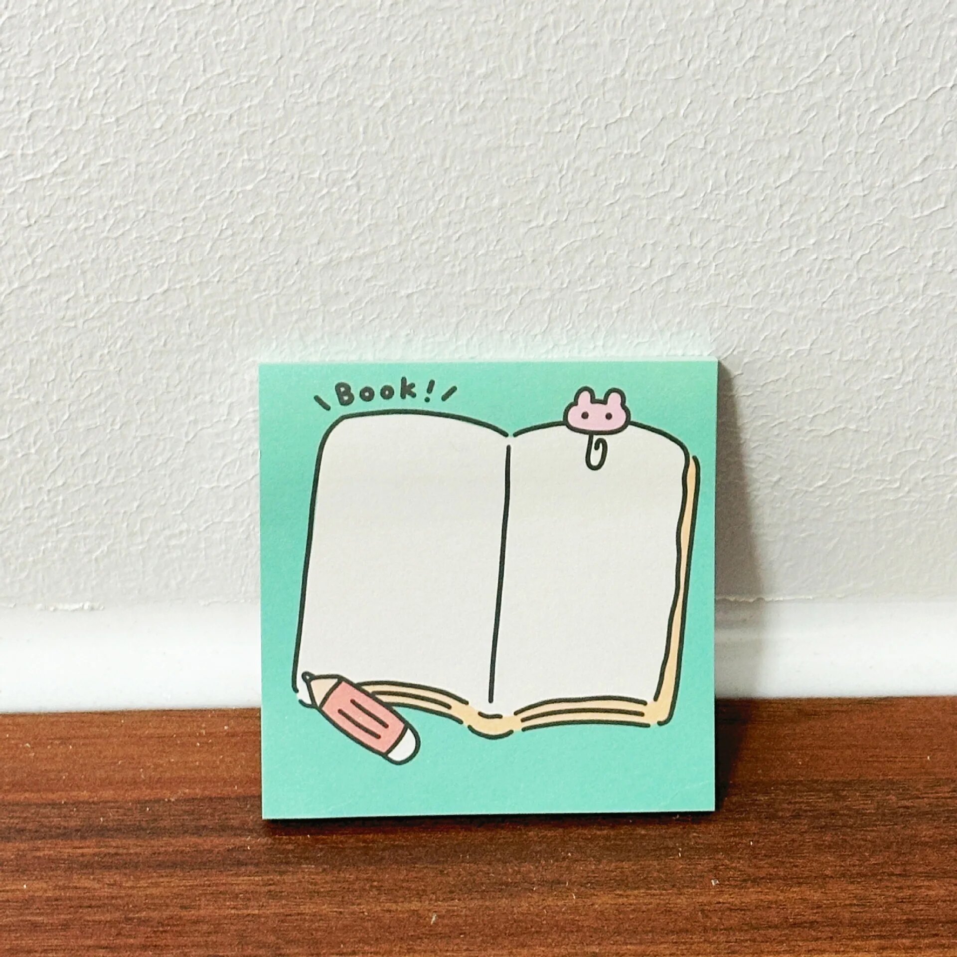 Кавай липкие заметки "Книга" - блокнот для записей