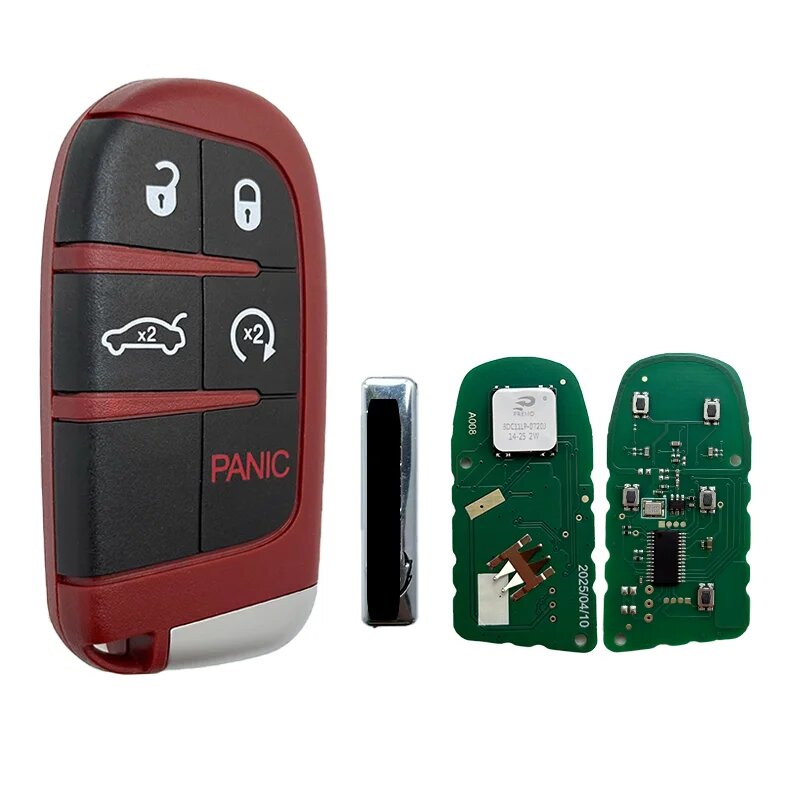 M3N-40821302 5 кнопок 433 МГц ID46 чип смарт-брелок для Dodge Challenger зарядное устройство Jeep Grand Cherokee SRT Chrysler 300 2011-2019 SRT A