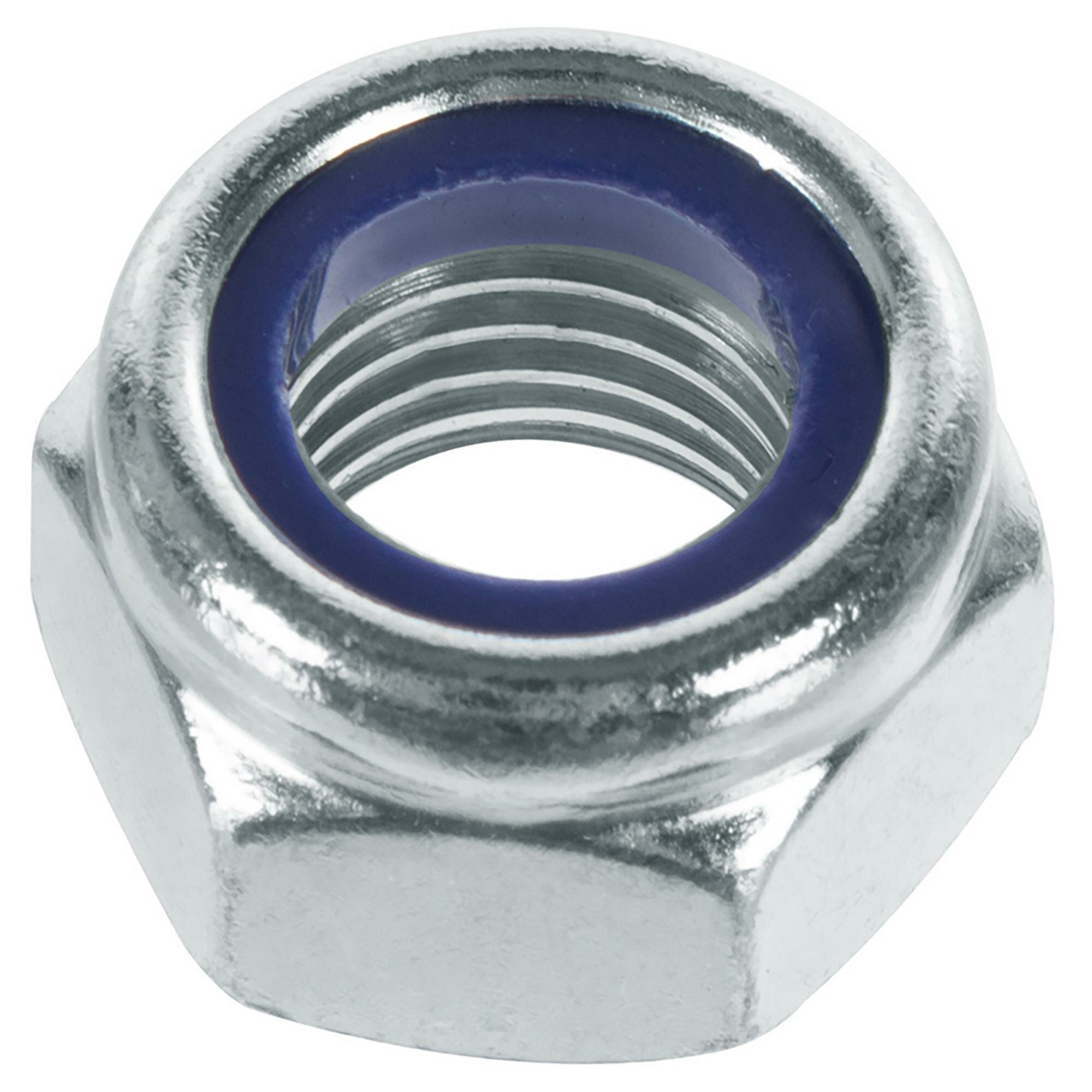 Гайка самоконтрящаяся М20 (10шт) оцинкованная DIN 985