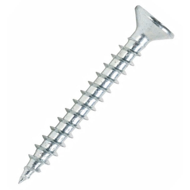 Саморез оцинкованный 3,5х19 (1кг/893шт) по металлу с потайной головкой