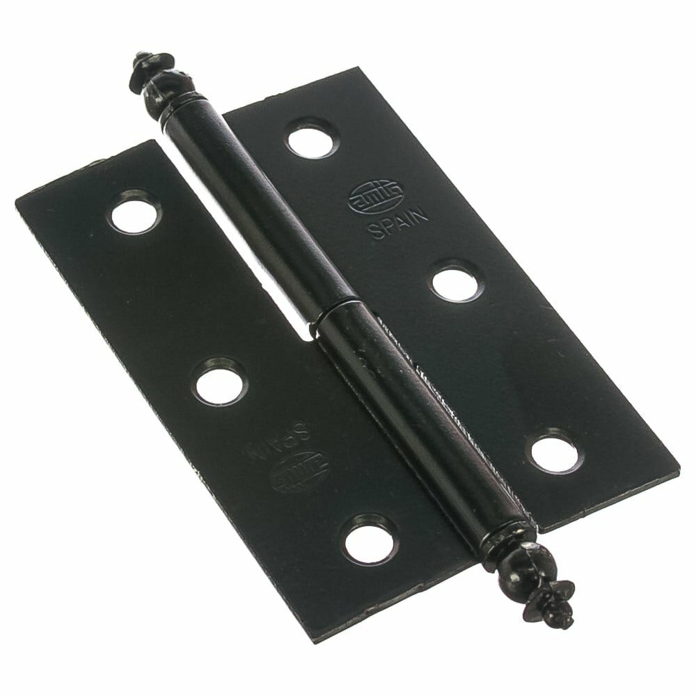 Петля Amig мод. 541-60 карточная, съем. прав. черная 5163